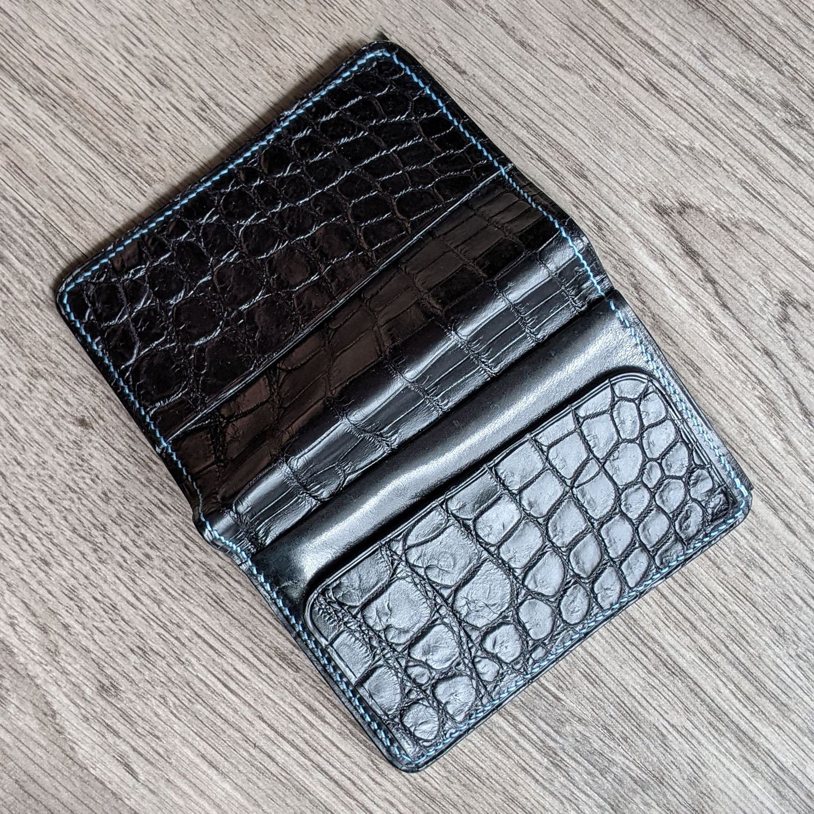 Shell Cordovan Minimalist Card Wallet 5 Pocket - Possala Designs